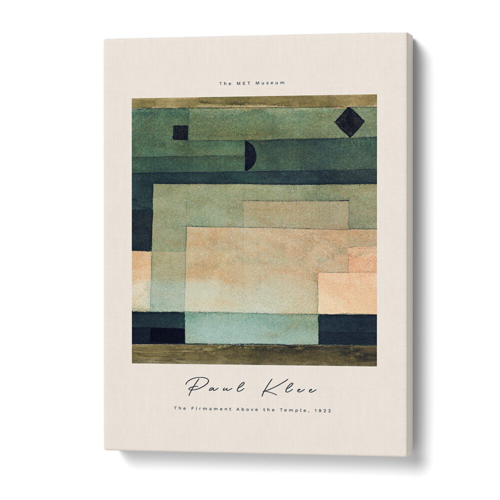 THE FIRMAMENT ABOVE THE TEMPLE I - 1922 BY PAUL KLEE , PAUL KLEE PAINT – Asianmonk