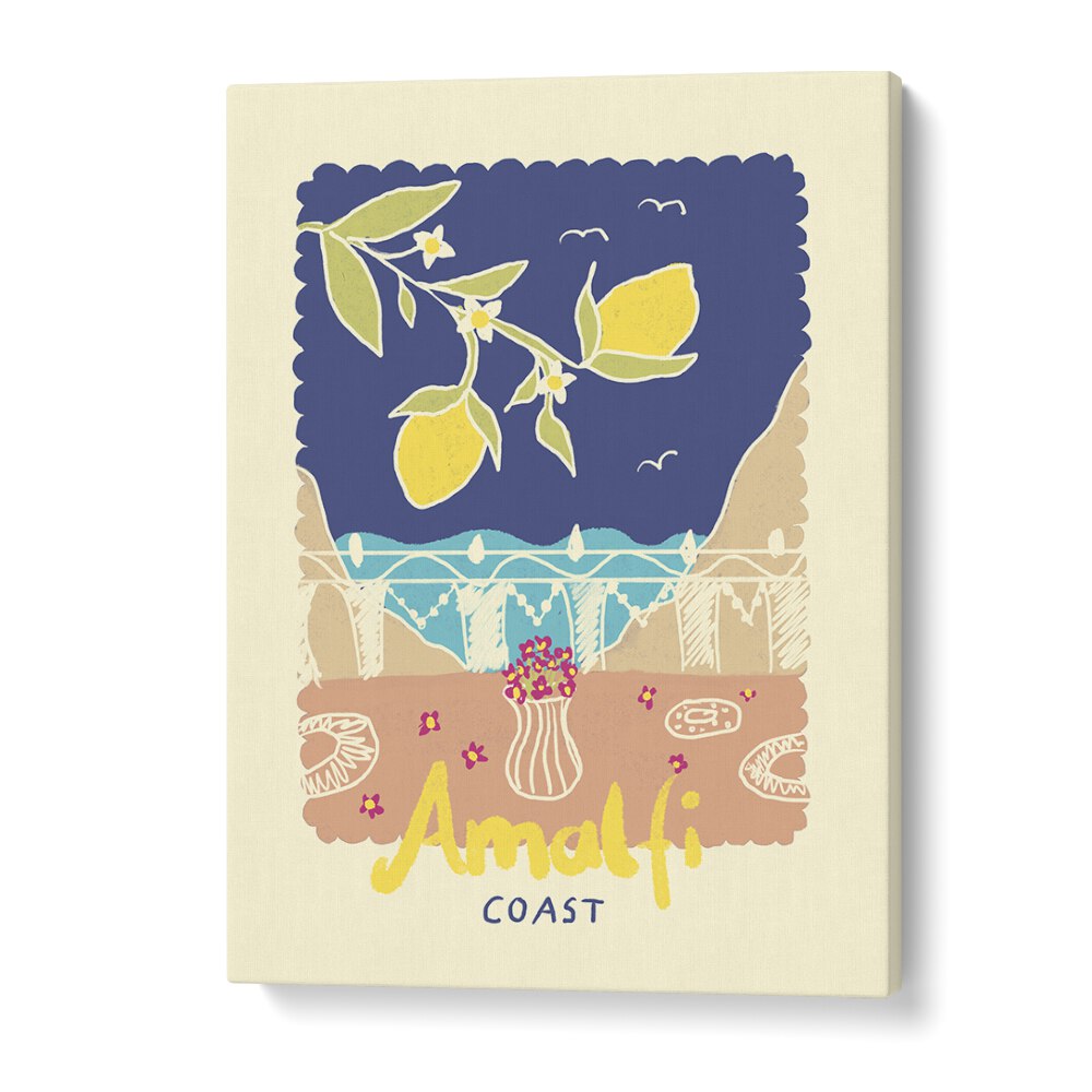 Amalfi Coast Kitchen Posters By Studio Dolci – Asianmonk