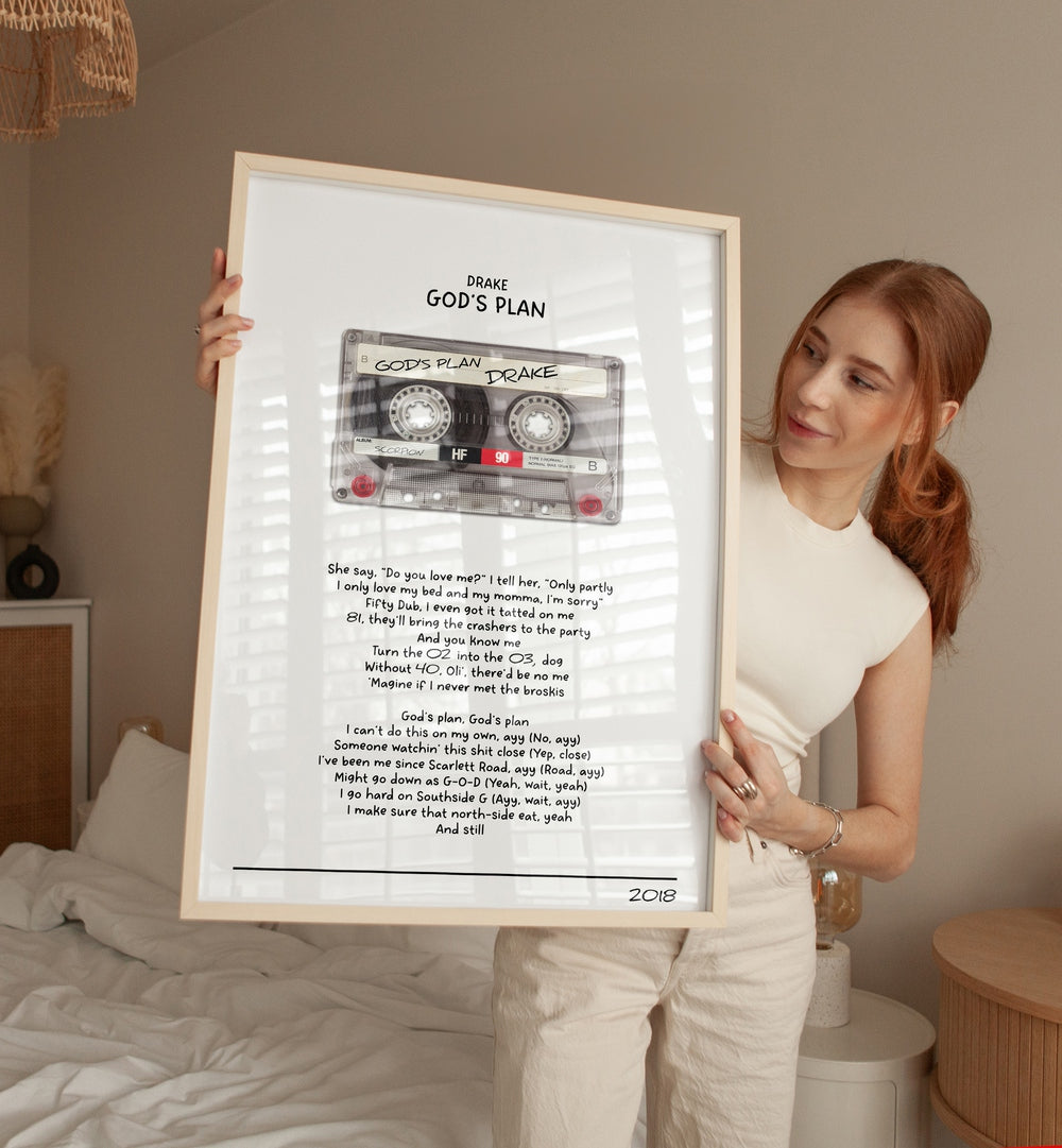 Custom Song Lyrics Paintings for Music Lovers – Asianmonk