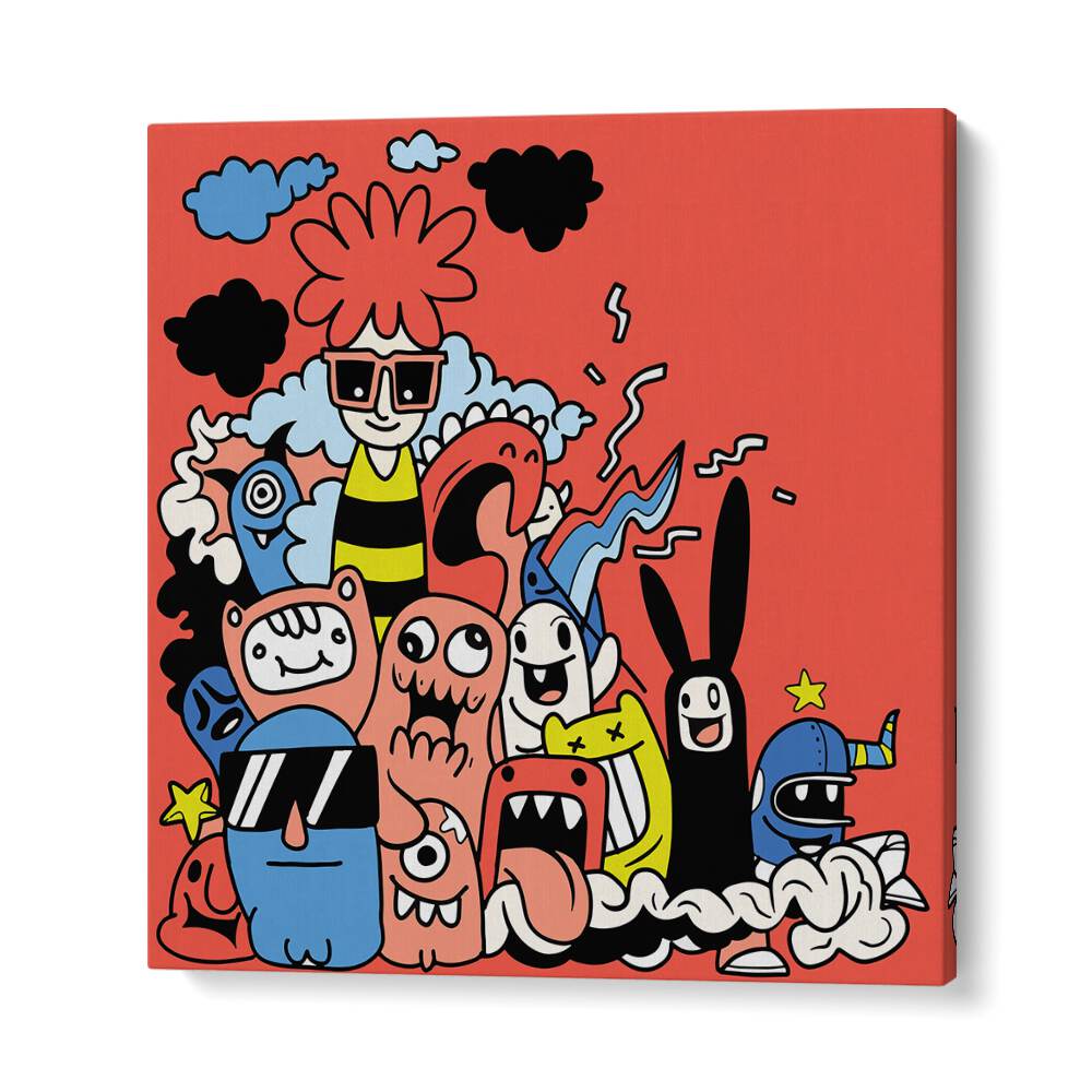 Dizzy Doodlescape Doodle Art Paintings Set – Asianmonk