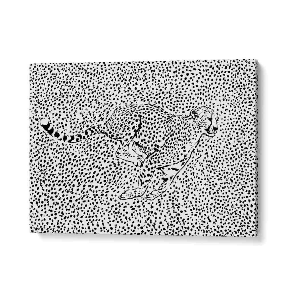 CHEETAH SPRINTING , ANIMAL PAINTINGS – Asianmonk