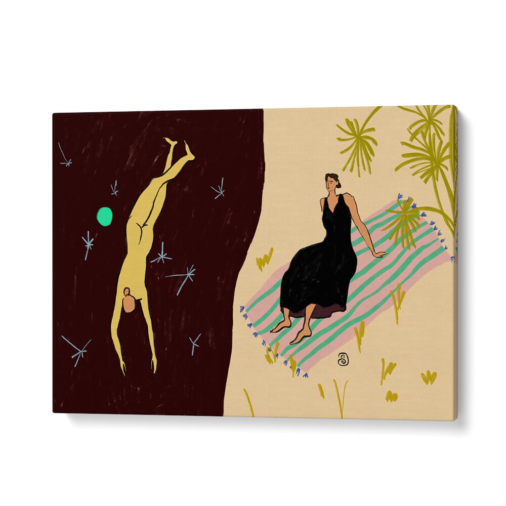 YIN AND YANG , PORTRAITS & FIGURATIVE ILLUSTRATIONS – Asianmonk