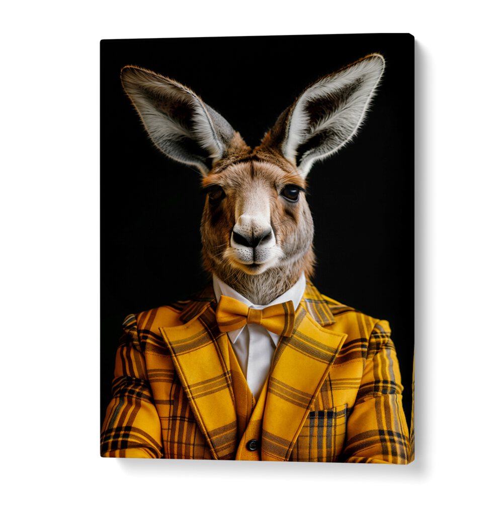 Wild Suits Kangaroo Animal Painting Costume Outfit – Asianmonk