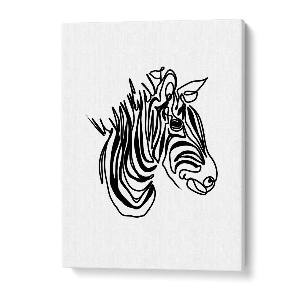 Zebra Line Art Paintings for Elegant Home Decor – Asianmonk