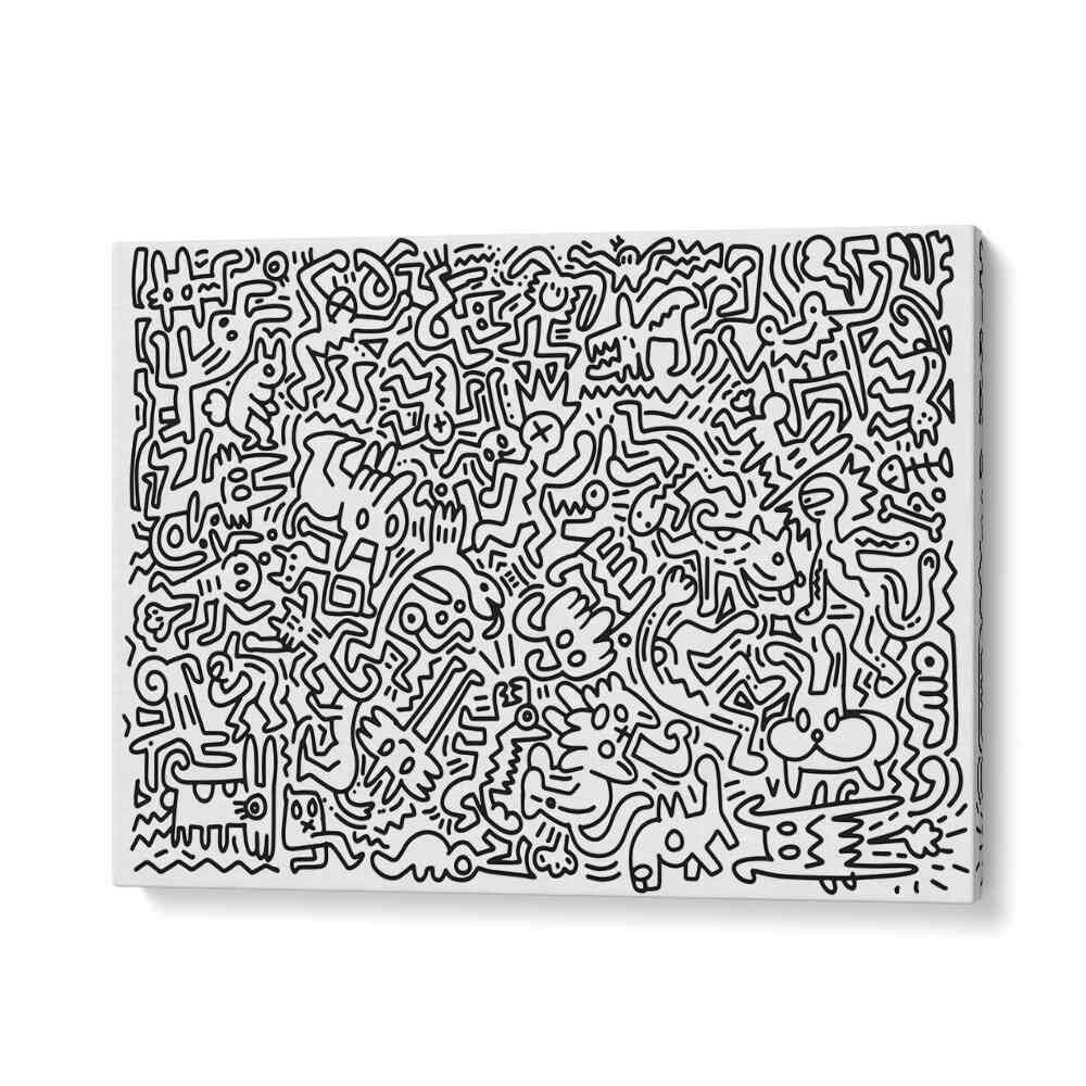 Monster Maze Doodle Art Painting for Creative Fun – Asianmonk