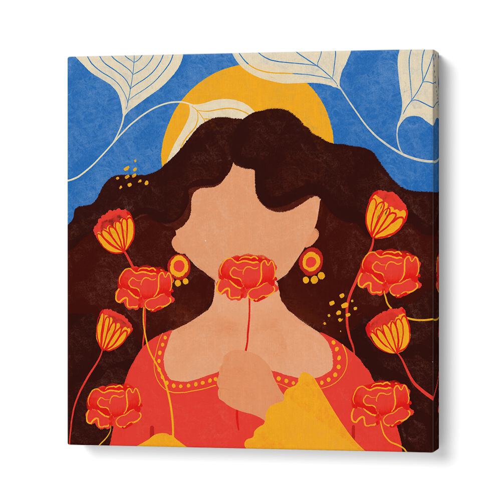 Modern Mughal E Azam Canvas Art by Shriya Bhattacharya – Asianmonk