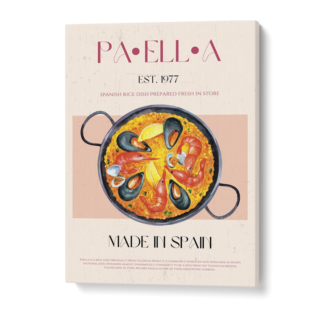 PAELLA I , CAFE ART PRINTS , CAFE POSTERS – Asianmonk