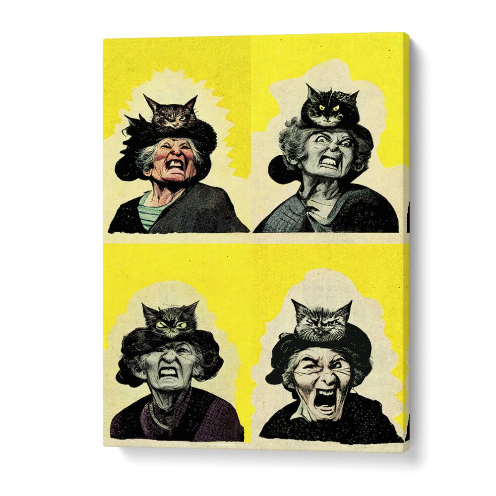 Pop Lady Vibrant Pop Art Paintings By Treechild – Asianmonk