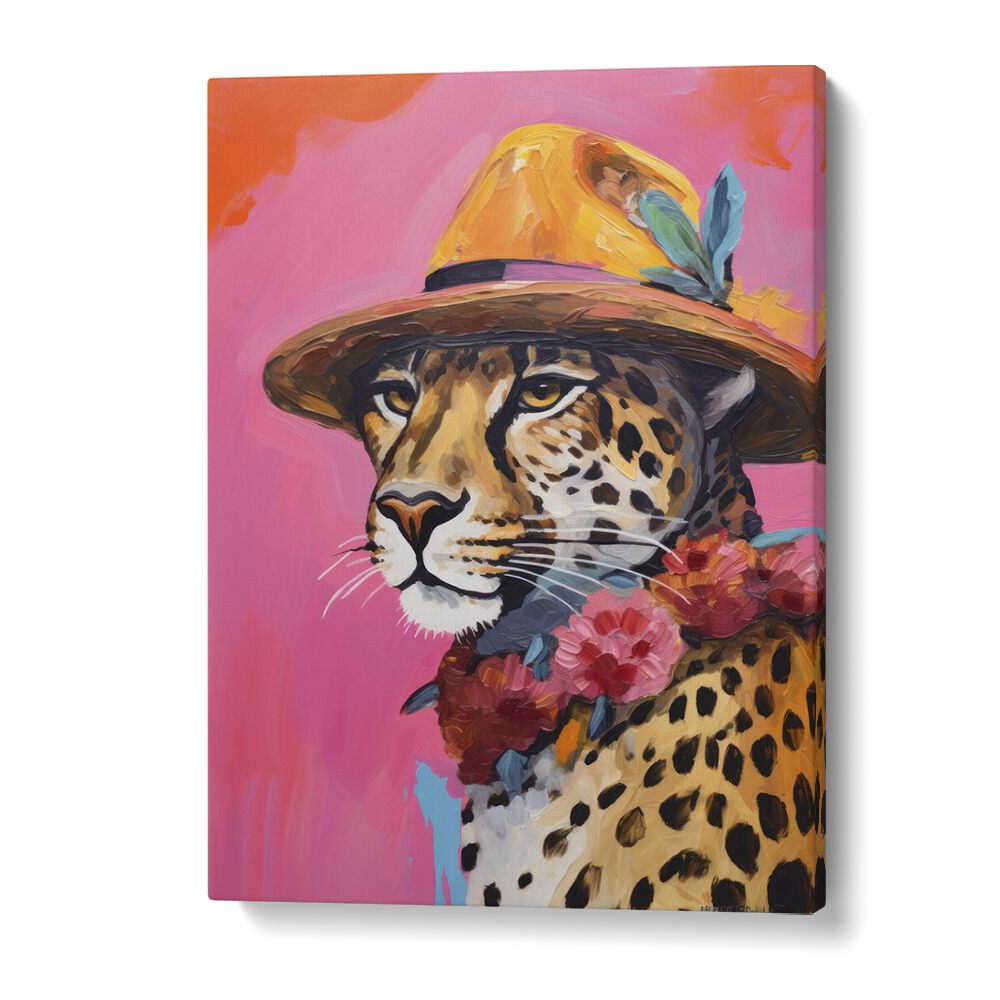 PINK CHEETAH I , WILDLIFE POSTERS , WILDLIFE PAINTINGS – Asianmonk
